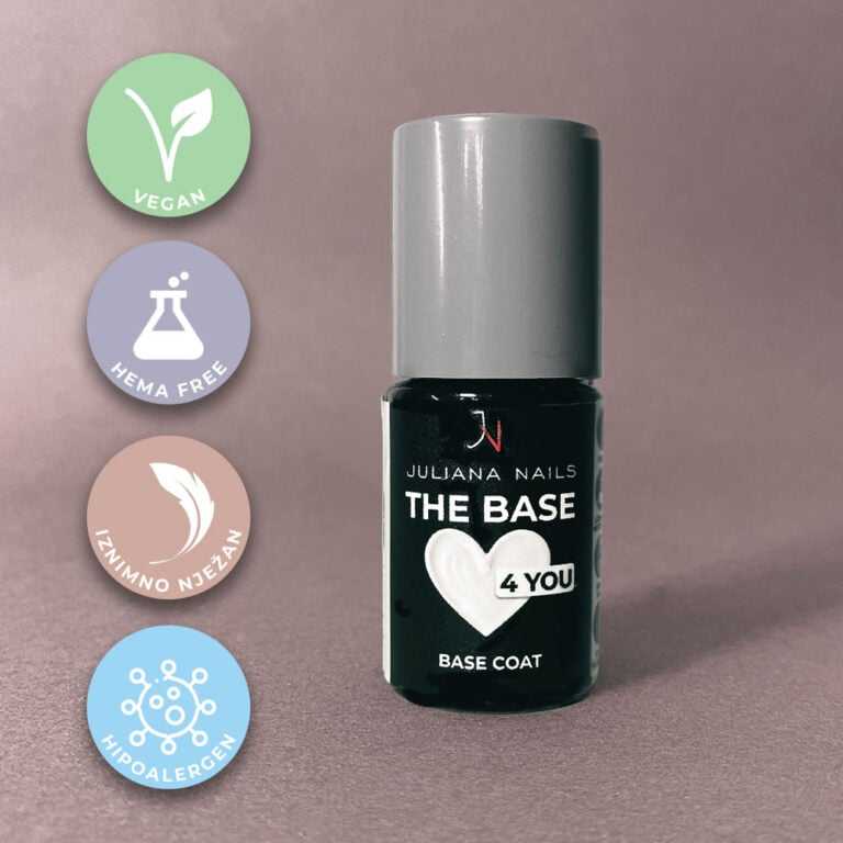 Gel Lak 4 YOU - The Builder Base - Milky Rose - Juliana Nails