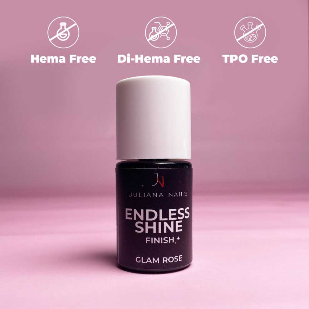 Gel Lak Endless Shine Finish - Shiny Diamonds - Juliana Nails