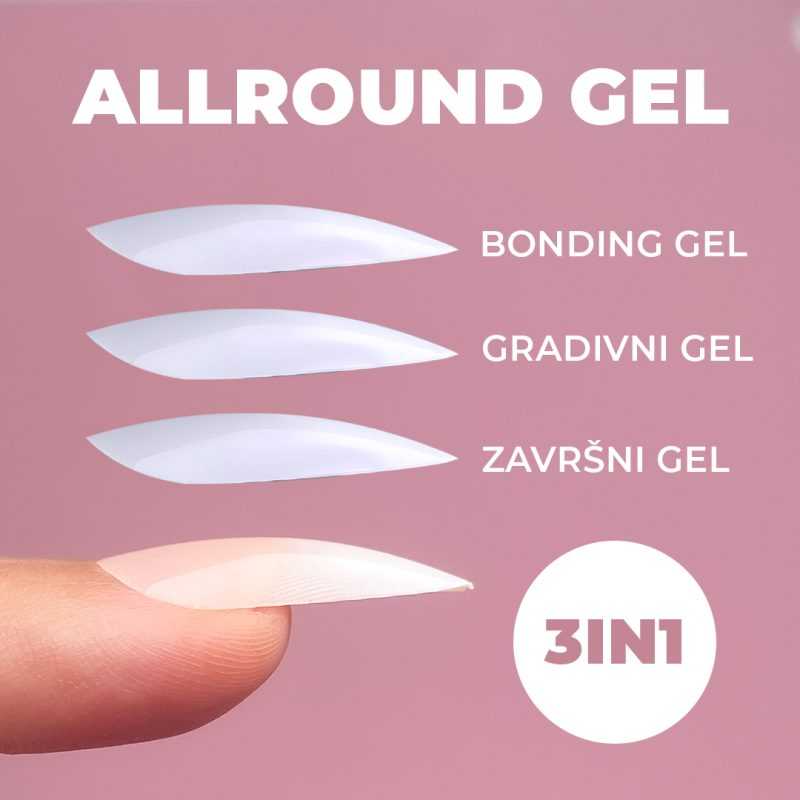 No File Allround Gel - Silky Nude - Juliana Nails
